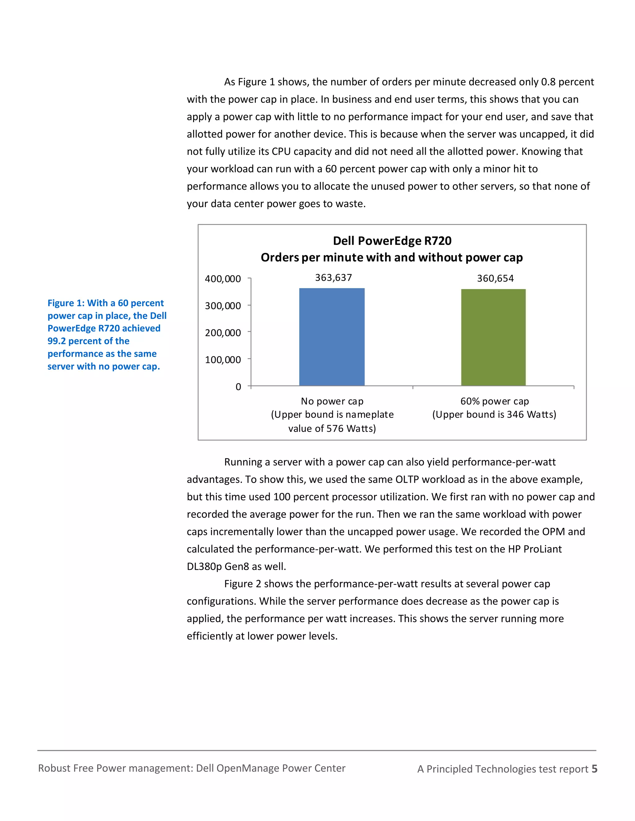 Robust Free Power management: Dell OpenManage Power Center | PDF