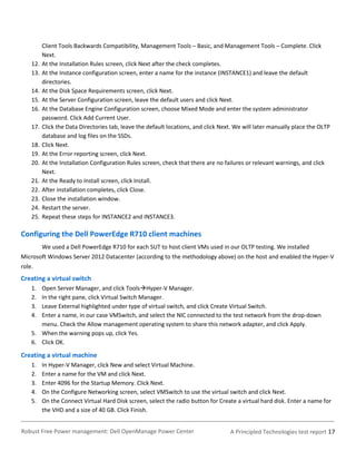 Robust Free Power management: Dell OpenManage Power Center | PDF