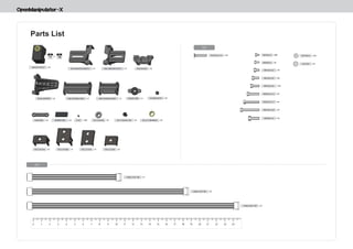 Open manipulator x-assembly_guide_ver1913 | PDF