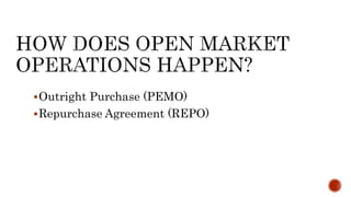 Open Market Operations | PPTX