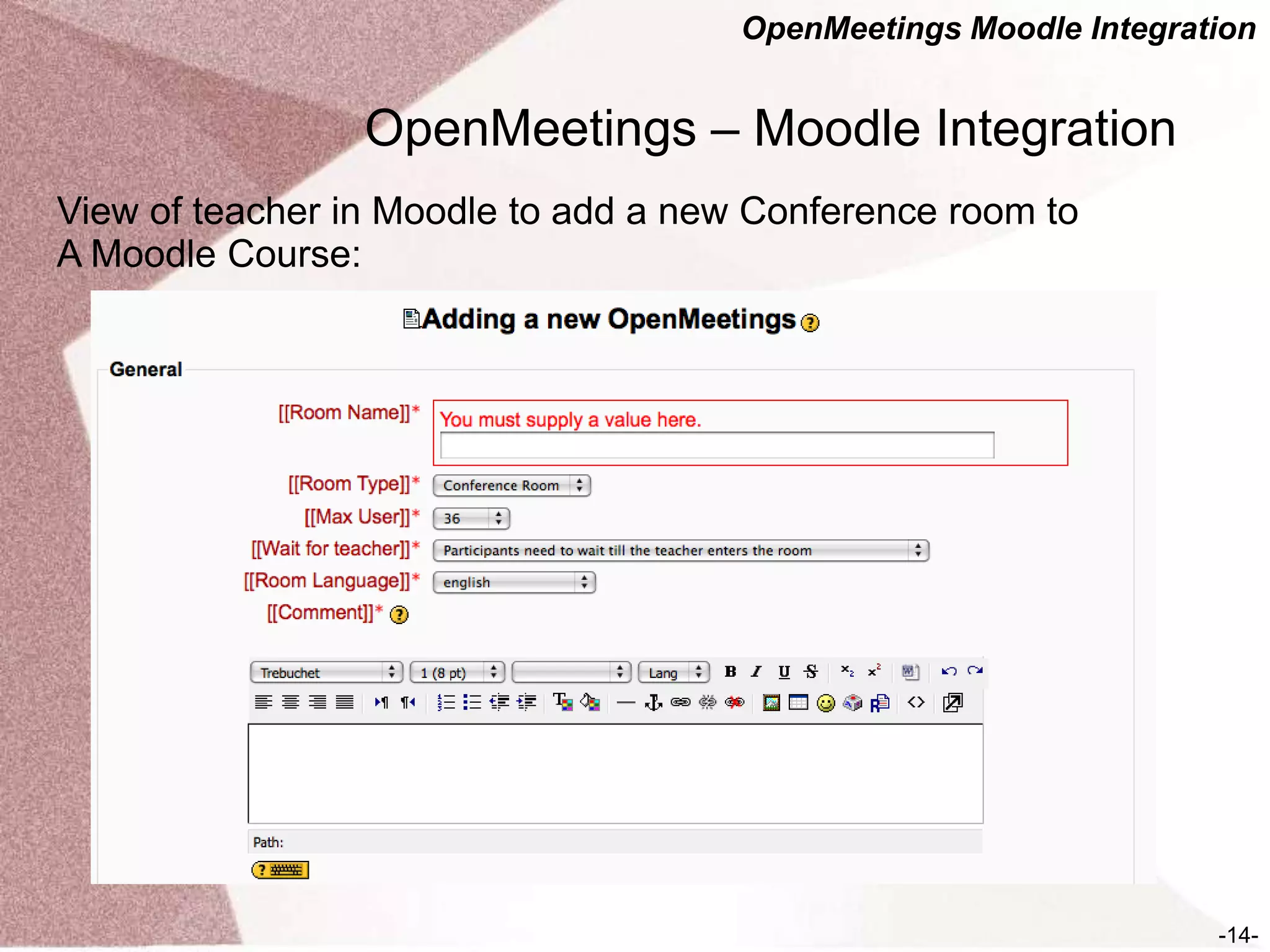 Apache Open meeting | PPSX