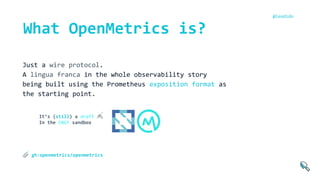 Open metrics: Prometheus Unbound? | PDF | Internet | Computing