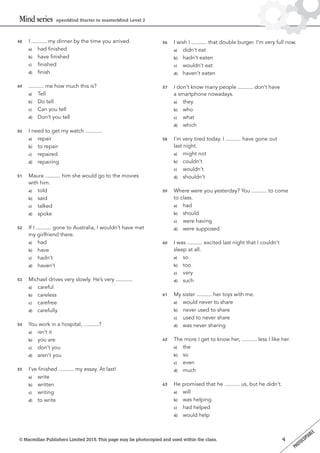 Open mind 1 placement test | PDF