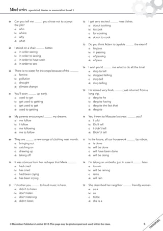 Open mind 1 placement test | PDF