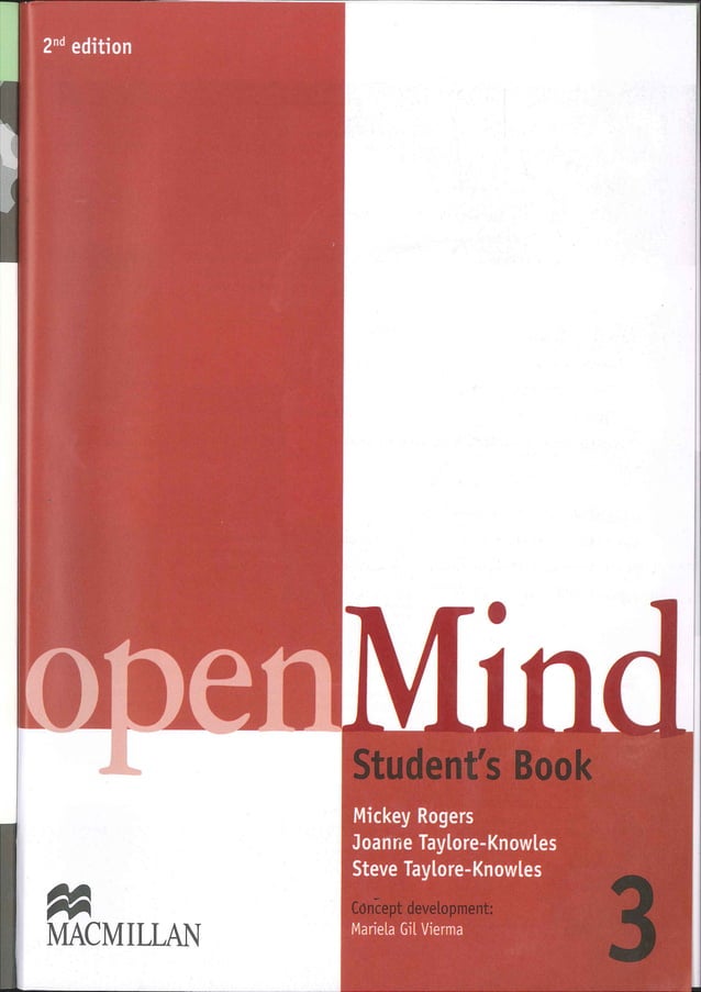 Open mind student book pack edicion 2 level 3 | PDF