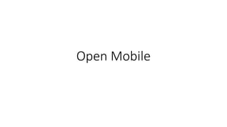 Open mobile | PPT