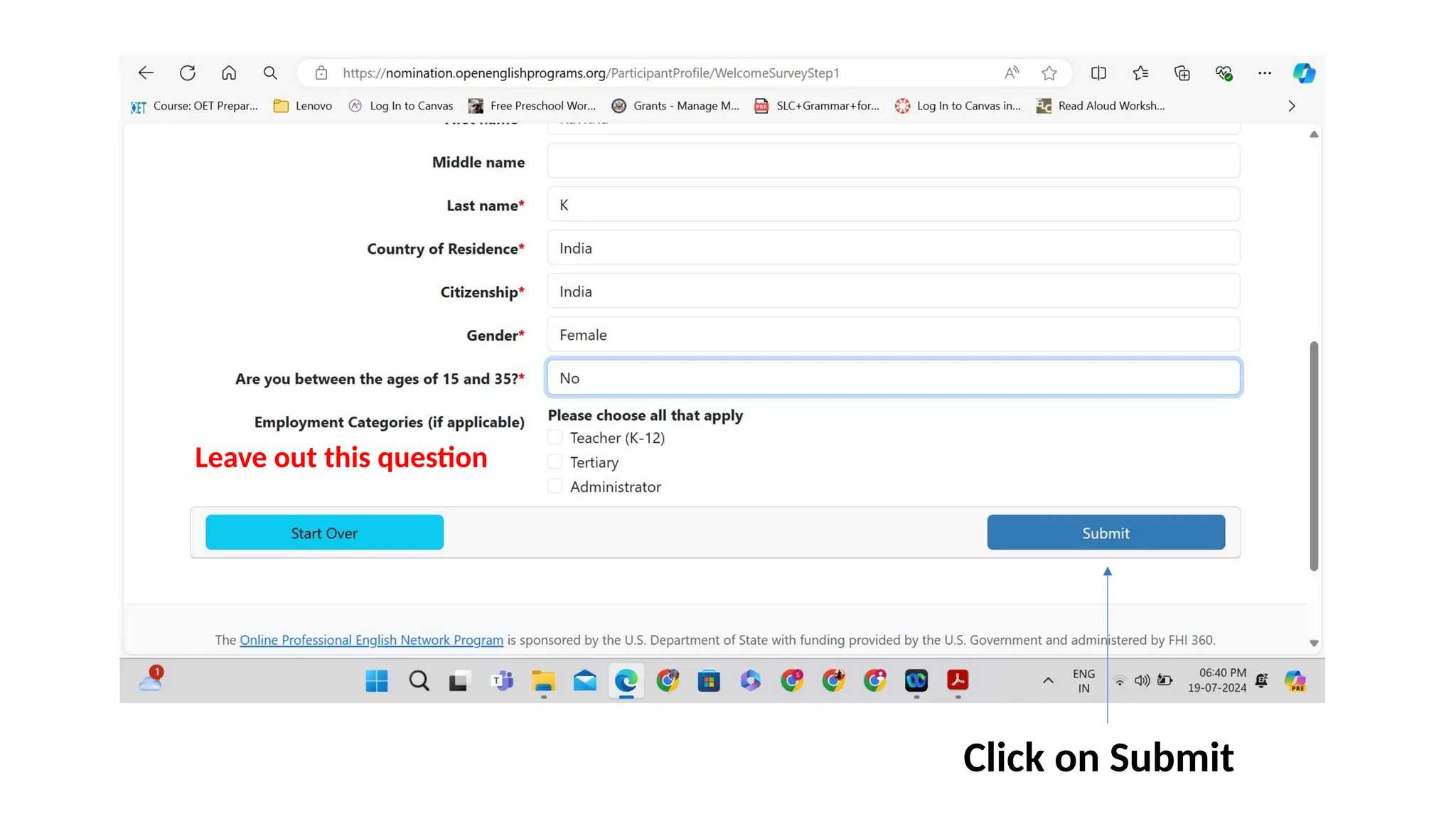 OPEN MOOC Registration process instructions | PPT