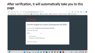 OPEN MOOC Registration process instructions | PPT