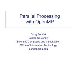 openmp.ppt