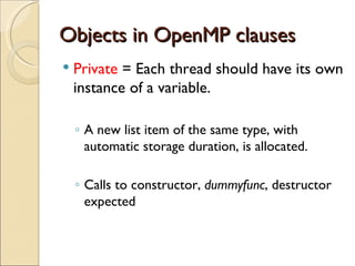 OpenMP And C++ | PPT