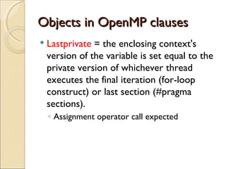 OpenMP And C++ | PPT