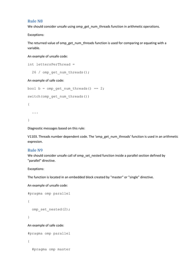 OpenMP and static code analysis | PDF
