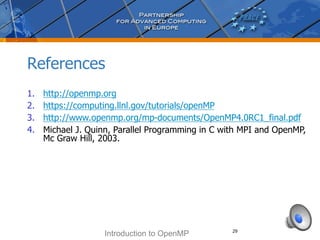 Open mp intro_01 | PPT