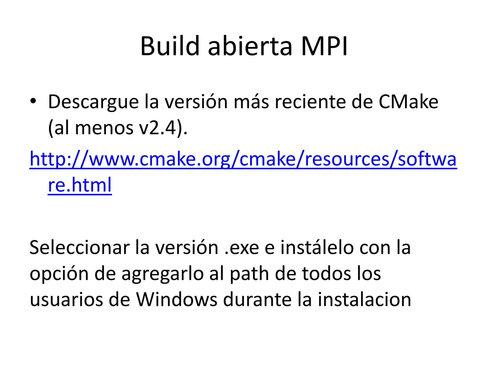 Open Mpi Windows Ppt 3011