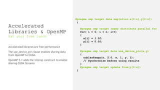 Best Practices for OpenMP on GPUs - OpenMP UK Users Group | PPT