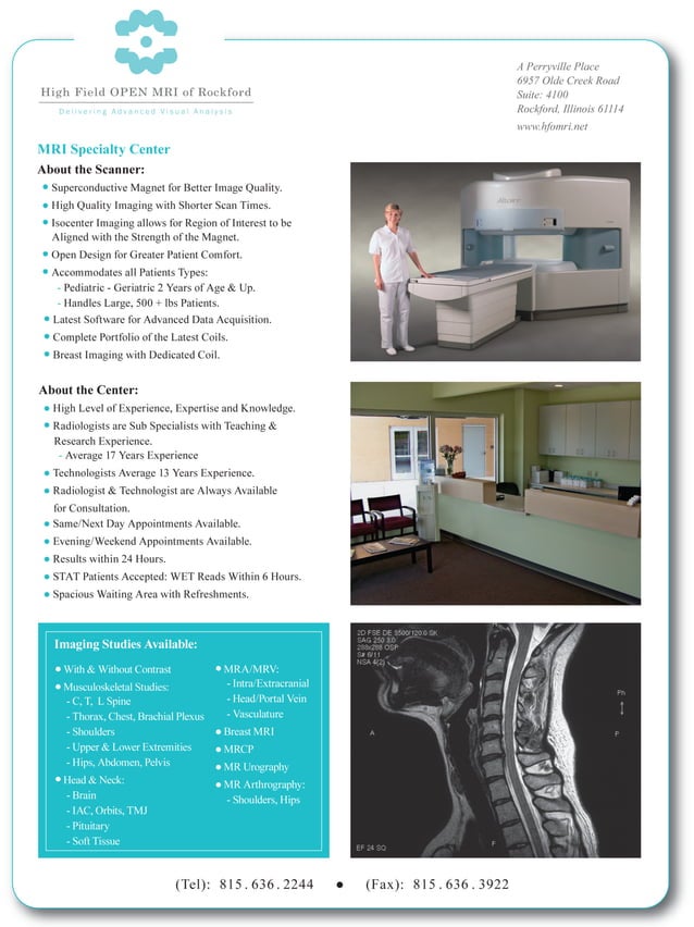 Open mri introduction-flier | PDF