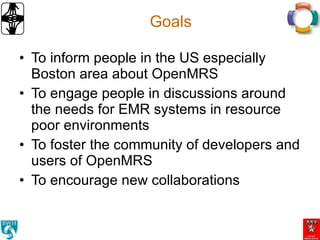 OpenMRS Meeting Boston, Introduction | PPT