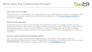 OpenMSA Community Overview | PPT