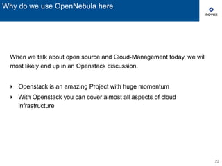 OpenNebula, the foreman and CentOS play nice, too | PPT
