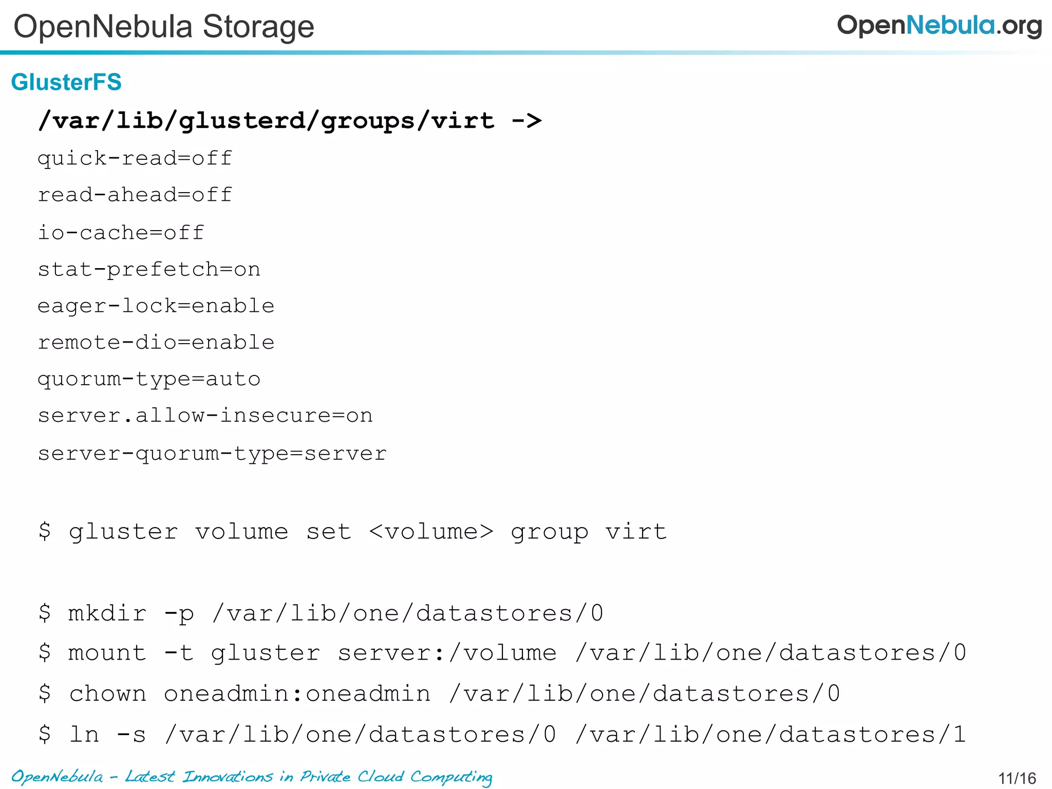 OpenNebula - Key Aspects in CentOS | PPT