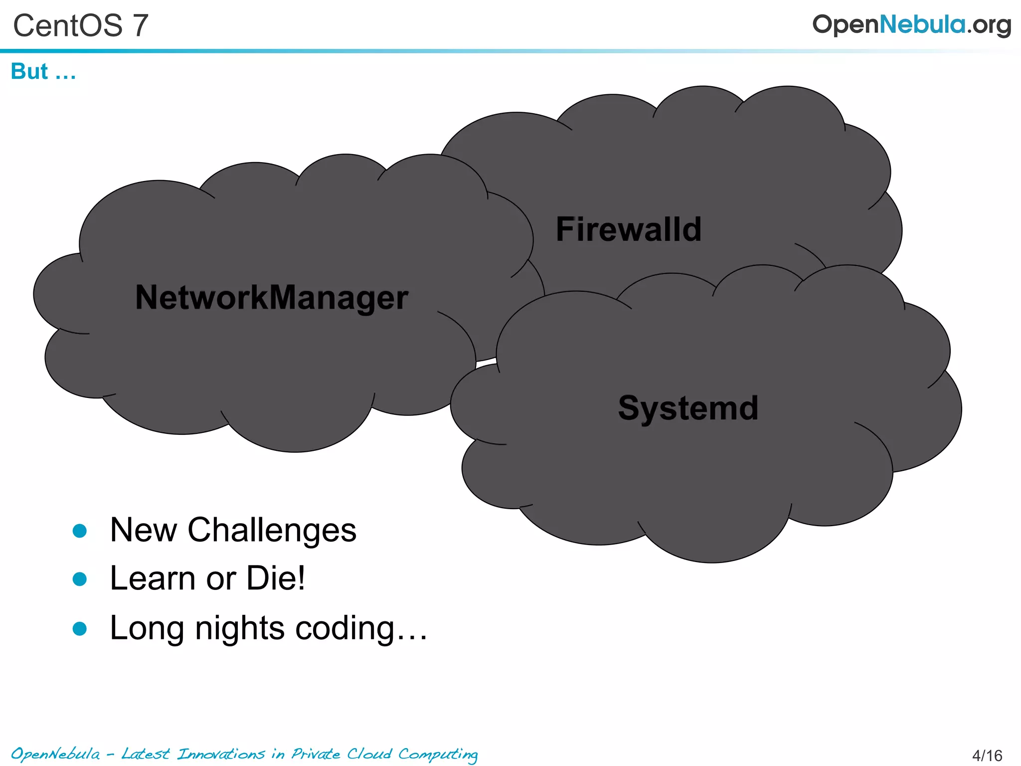 OpenNebula - Key Aspects in CentOS | PPT