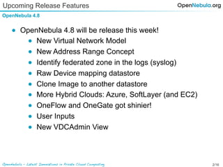 OpenNebula - Key Aspects in CentOS | PPT