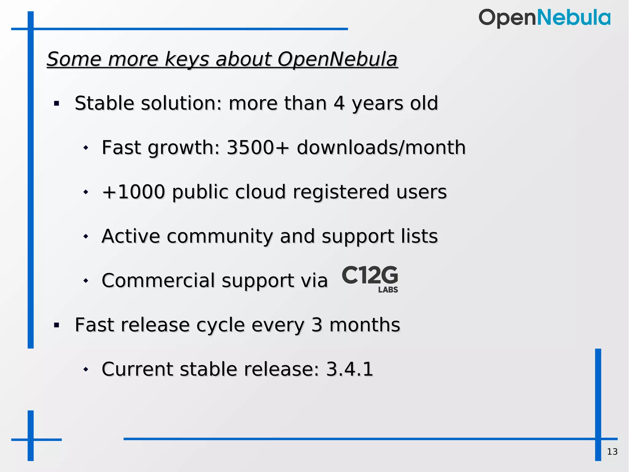Linuxtag 2012 - OpenNebula | PPT
