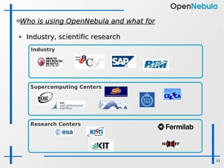 Linuxtag 2012 - OpenNebula | PPT