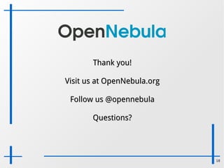 Linuxtag 2012 - OpenNebula | PPT