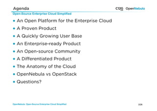 OpenNebula - Open-source Enterprise Cloud Simplified - CeBIT March 2014 ...