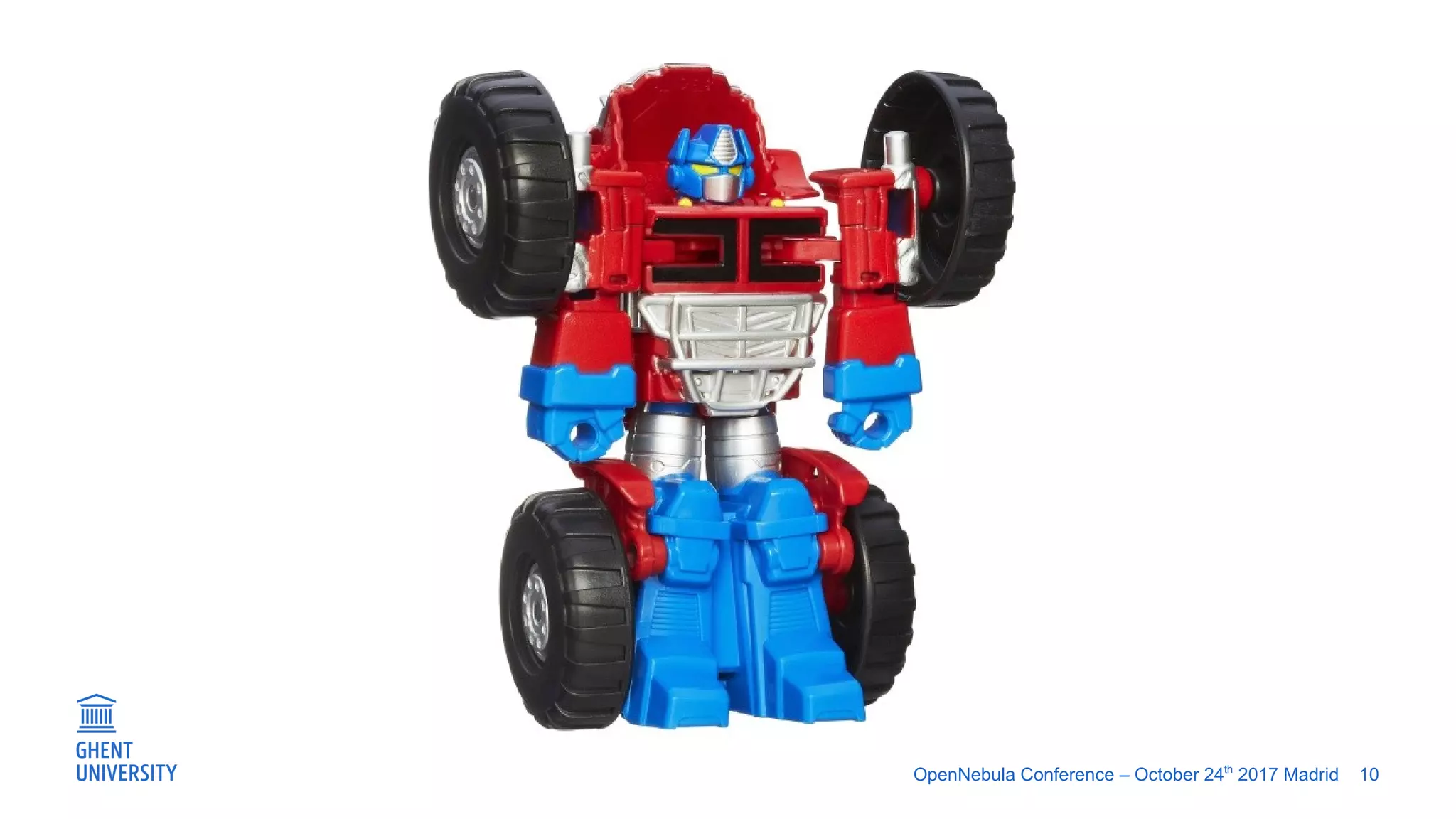 OpenNebulaConf2017EU: Transforming an Old Supercomputer into a Cloud ...