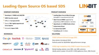 OpenNebulaConf2019 - Performant and Resilient Storage the Open Source ...
