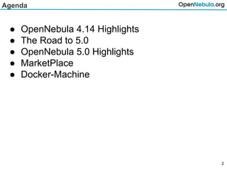 OpenNebula is Evolving... Fast! - Jaime Melis | PPT