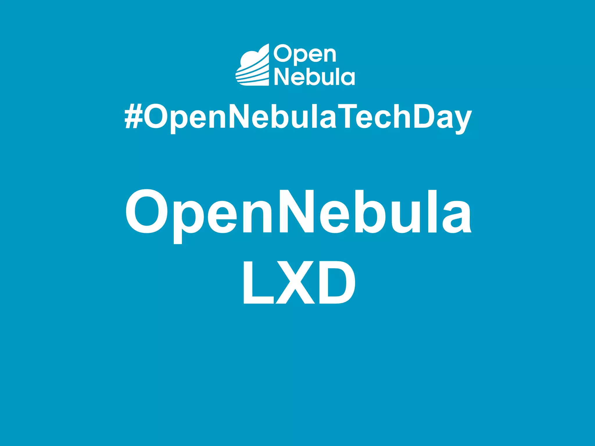 OpenNebula LXD Container Support overview | PPT