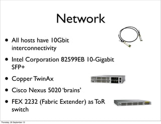 OpenNebulaConf 2013 -Adventures in Research by Joel Merrick | PDF