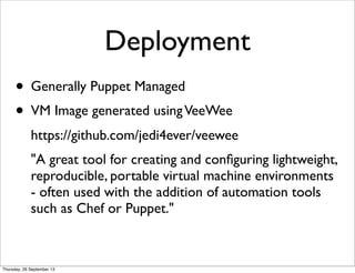 OpenNebulaConf 2013 -Adventures in Research by Joel Merrick | PDF