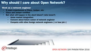 Open Networking Revolution - Cambodia - How? | PDF