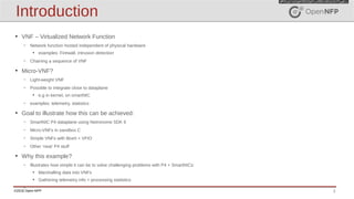 P4-based VNF and Micro-VNF Chaining for Servers With Intelligent Server Adapters | PDF ...