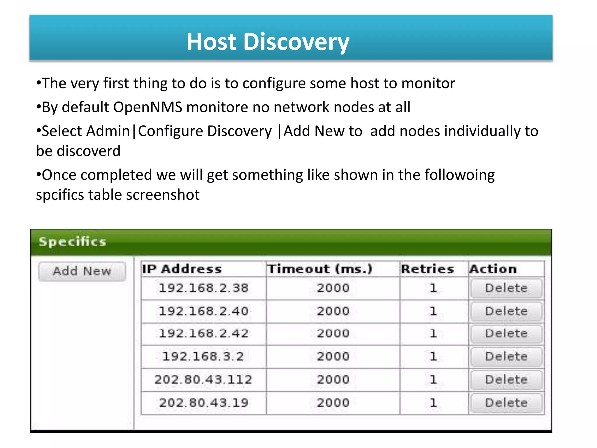 OpenNMS presentation | PPTX