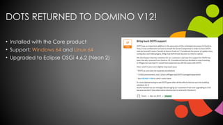 OpenNTF Webinar - October 2021: Return of the DOTS | PPT