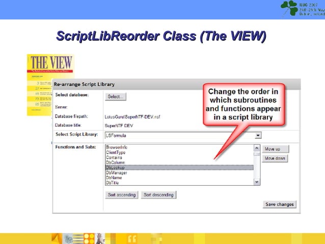 OpenNTF Blast from ILUG 2007 | PPT