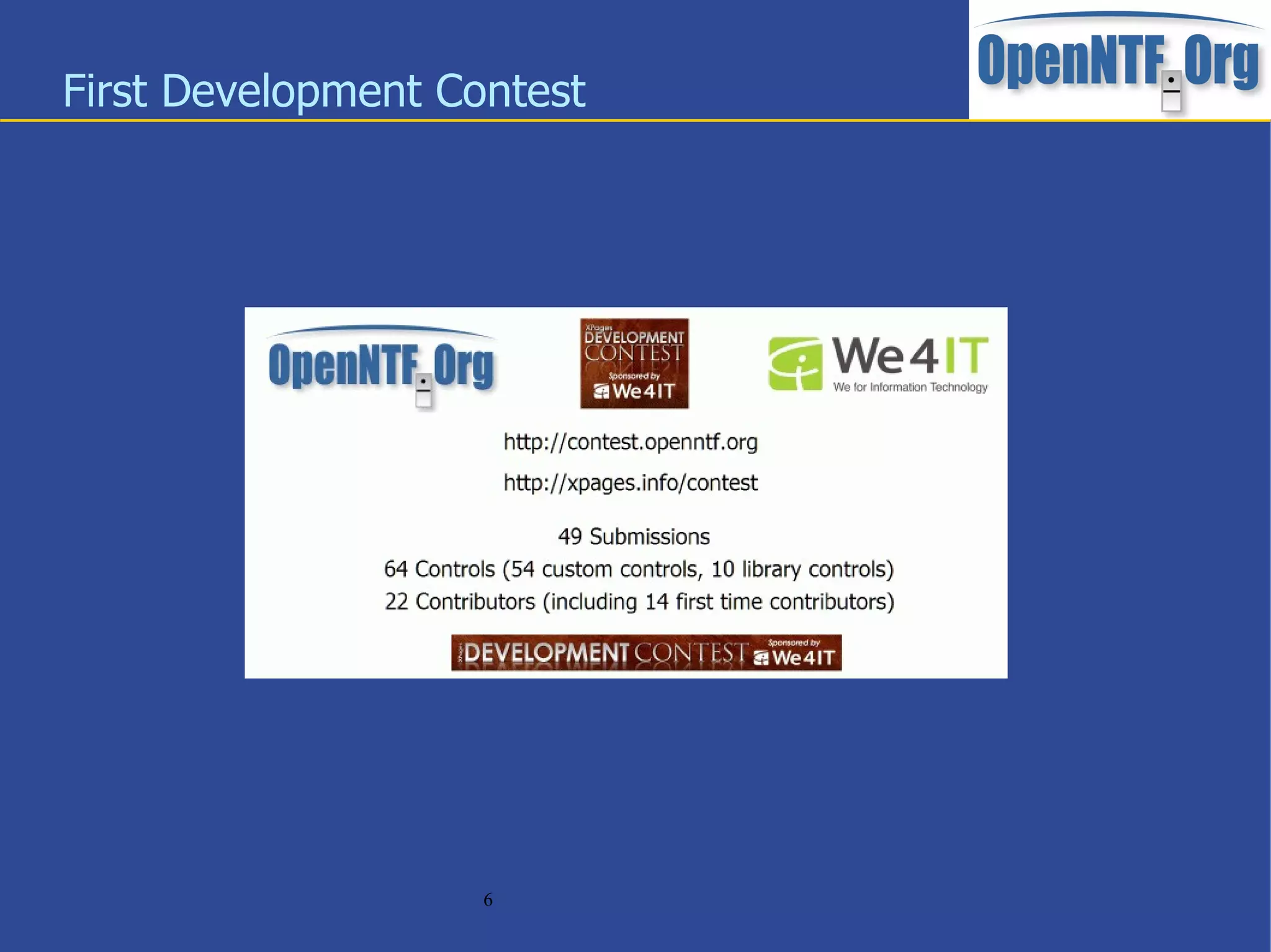 OpenNTF Overview DanNotes 11/23/11 | PDF