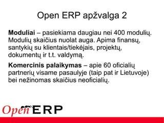 Openobject platforma | ODP