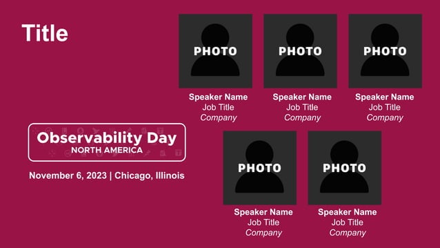 Observability Day Template CloudNativeCon | PDF