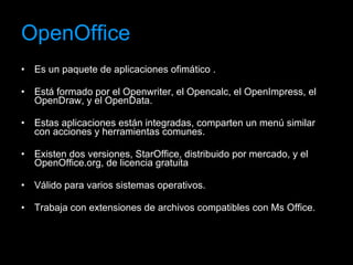 Historia de Open office | PPT