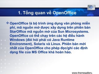 Open office | PPT