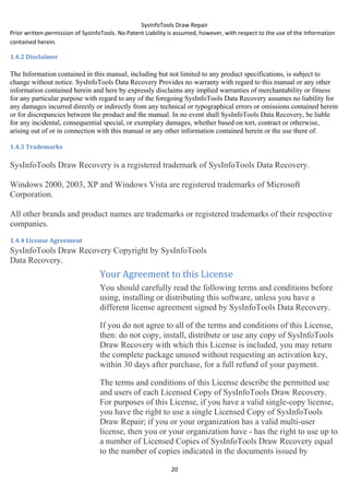 SysInfoTools OpenOffice Draw Repair | PDF