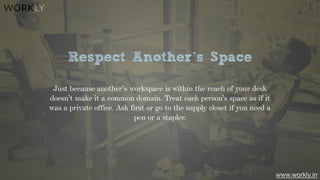 Open Office Etiquette | PDF