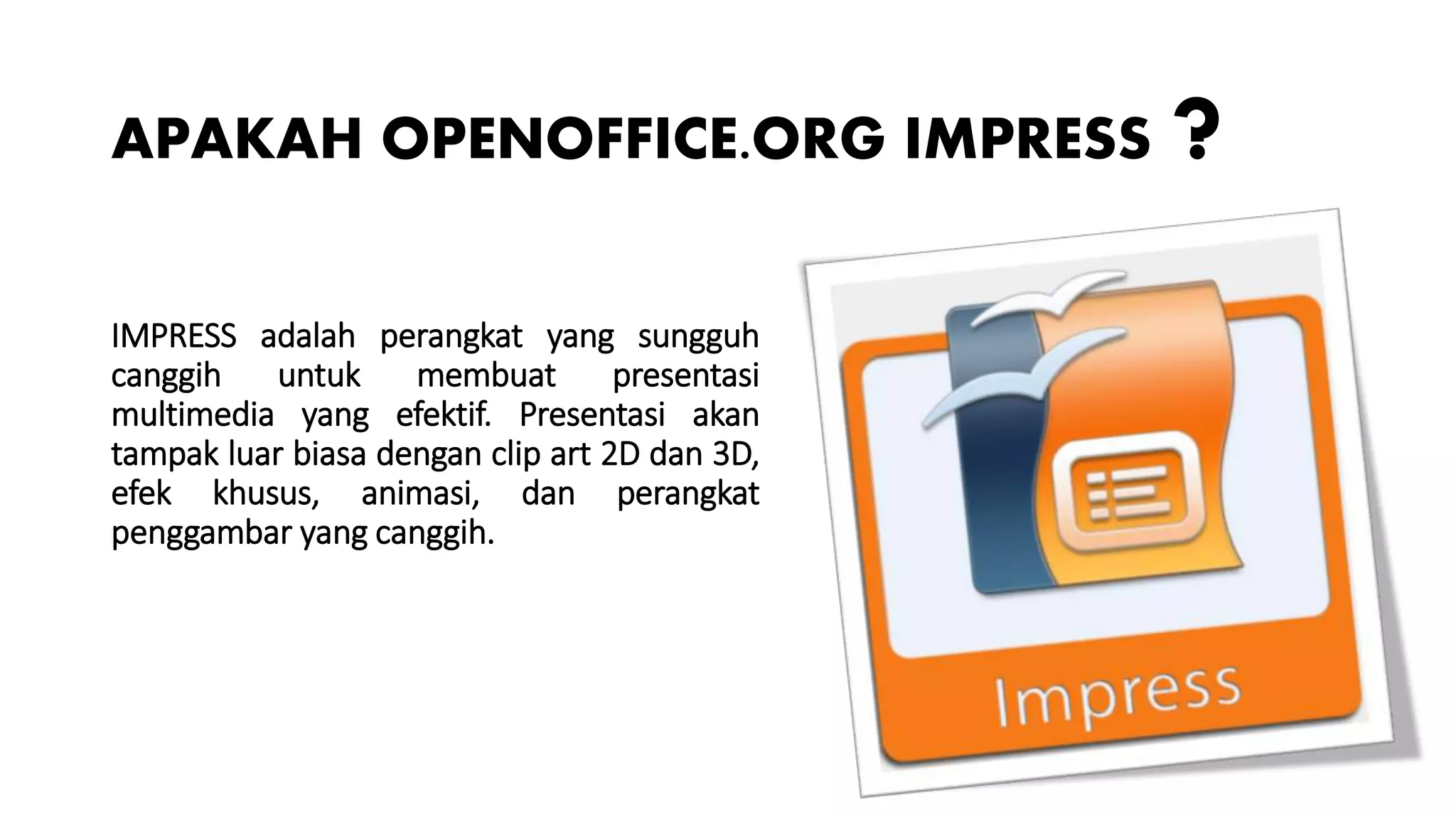 Open Office Impress | PPTX