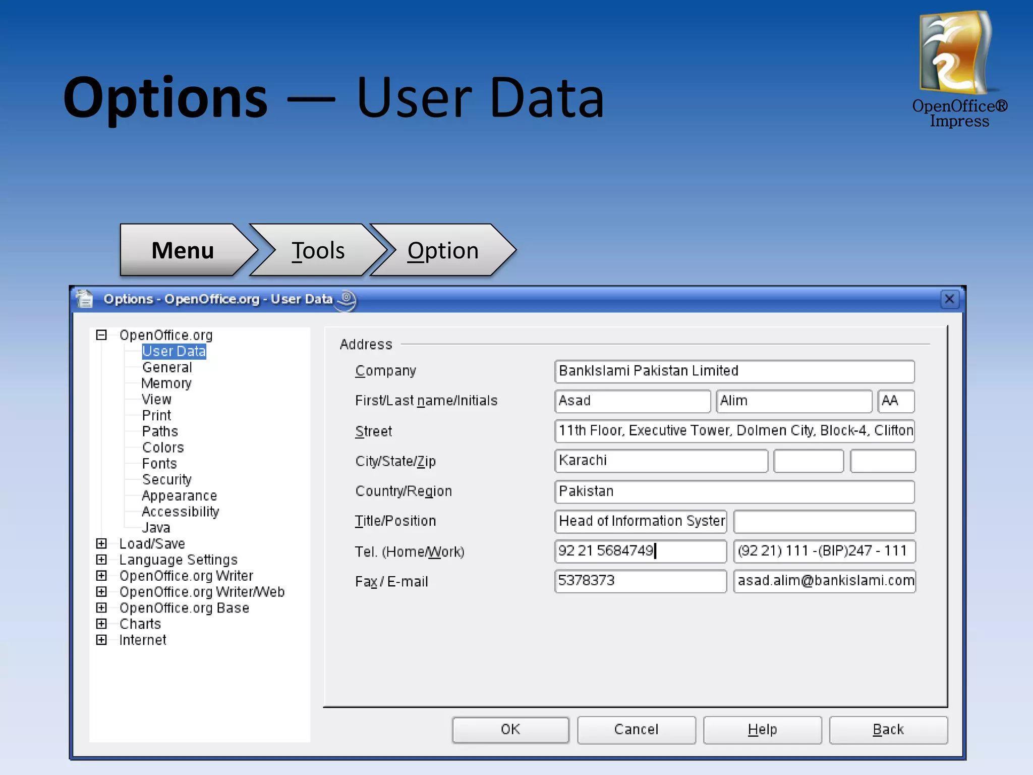 Open Office - Impress Tutorial | PDF